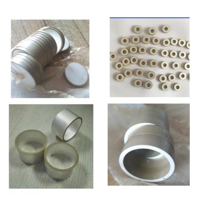 Cina P8 piastra tubiera ceramica piezoelettrica Ring Positive And Negative Electrode in vendita