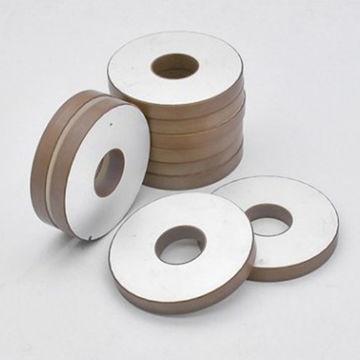 China Ultrasonic Piezoelectric Ceramic Ring 50*17*6.5 12000pf for sale