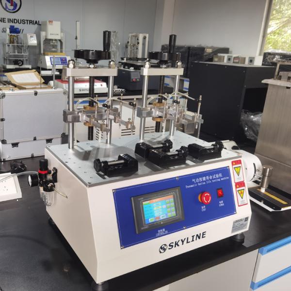 스위치 키보드 Pneumatic 버튼 수명 테스트 기계 키 피로성 내구성 검사기