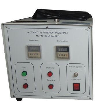 China Automatic Flammability Testing Equipment For Interior Materials Burning Test for sale