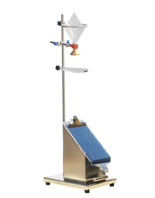 중국 AATCC42 610mm 콘 높이 335x285x1080mm의 직물 충격 침투 검사기 판매용