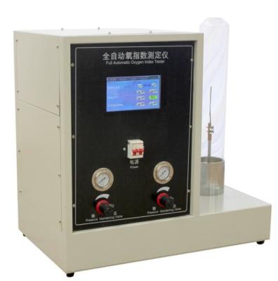 China ASTM D 2863 ISO 4589-2 Flammability Testing Equipment , Digital Oxygen Index Tester for sale