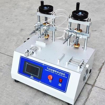 China Switches Keyboards Phone 8 Stations Pneumatic Button Life Fatigue Testing Machine Key Durability Tester for sale
