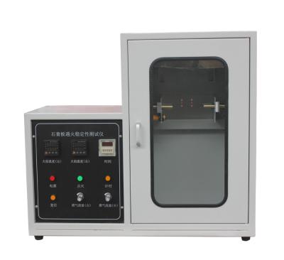 China Fire Resistance Tester for Gypsum Board Flammability stability tester for Paper Gypsum Board for sale