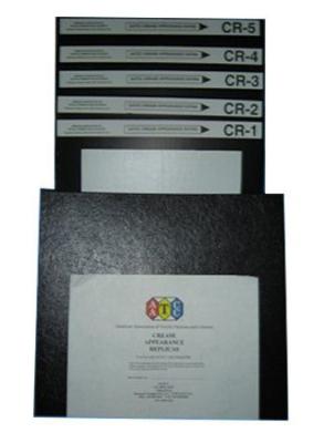 China AATCC 88C Crease Retention Replicas Set of 5 for sale