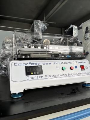 China JIS L0849 II Gakushin Surface Friction Color Fastness Tester with 6 Work Station 2N Load and 30r/min Speed for sale