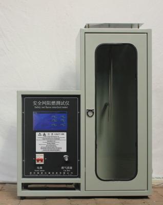 China Touch Screen Control Safety Nets Building Materials Flammability Tester For Resistance Performance for sale