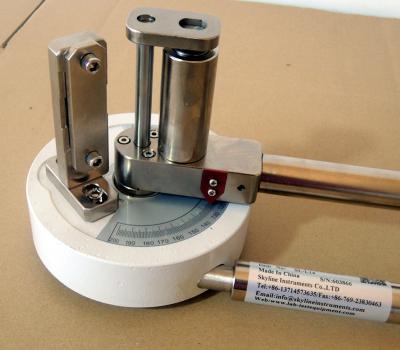 Cina Tester di piegamento del gancio d'acciaio degli strumenti di prova delle calzature e del cuoio in vendita