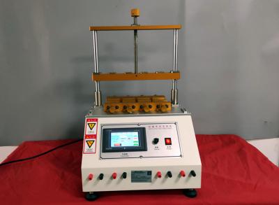 China Lab 50kg Load Button Press Checker 220V 50Hz With 4 Stations for sale