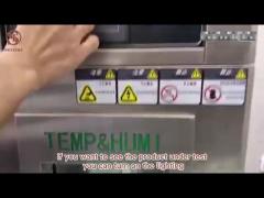 Câmara de controlo ambiental de alta precisão 10~800°C Câmara climática de temperatura e umidade