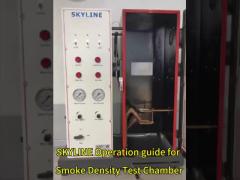 Verificador da densidade de fumo dos materiais de construção ASTM D2843 para a avaliação da densidade do fumo
