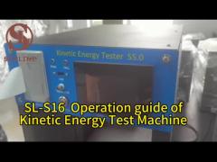 Speelgoed het Testen selecteert het Meetapparaat van de de Controle Kinetische Energie van het Materiaaltouche screen met Sensorafstand 10/30cm