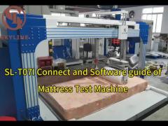 Машина для испытания шестиугольного матраса ASTM с скоростью испытания 1020 раз/мин и ударом 500 мм