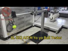 Verificador da bola de ASTM F 963-16 YO YO para o comprimento inicial e a constante elástica