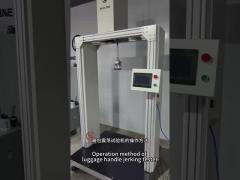 Van het de Moeheidsmeetapparaat van het bagagehandvat van de het Leerkoffer het Handvatduurzaamheid het Testen de Testmateriaal van de Machinebagage