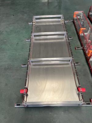 China Silver PVC Plastic Extrusion Die / Calibrator / Moulding Head with 1 Mould Cavity for sale