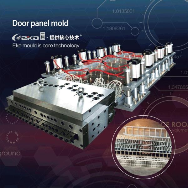 Quality Customized Hollow Door Panel Mould for Wide 1000mm PVC Wood Plastic Extrusion for sale