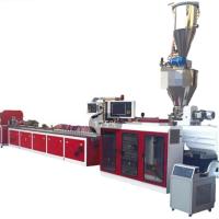 Quality Wood Plastic Composite Floor Decking Extruder Machine Line with 150-200kg/h for sale