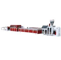 Quality Advanced Double-Screw UPVC/WPC Door Production Line with Customized Voltage for sale