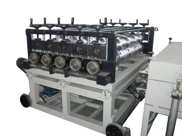 Quality Double-screw Design PVC Roof Tile Production Line with 80/156mm Screw Diameter for sale