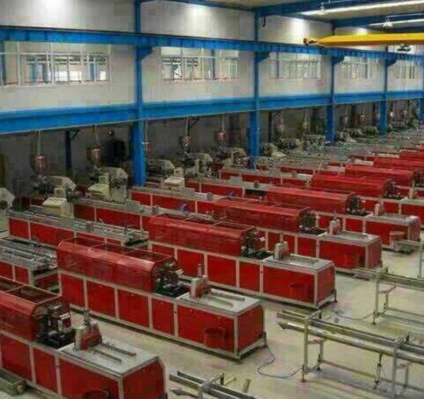Quality 65/132mm Screw Diameter PVC Window Profile Extrusion Line for Window Frame for sale