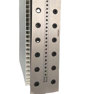 중국 1 홀리 PVC 플라스틱 진압 캘리브레이터 PVC 문 패널 폼을 위해 다이 주문 크기로 판매용