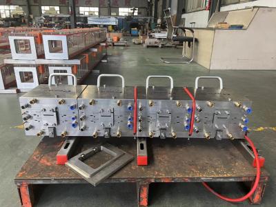 China Customized AutoCAD Designed UPVC Window and Door Profile Extrusion Mould with 3CR17 for sale