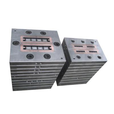 China Electroplating Polishing UPVC WPC PE PP Profiles Extrusion Die Mould for UPVC Material for sale