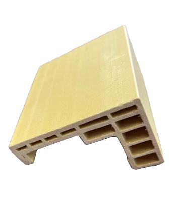 Cina 1 Stampo cavità PVC Profilo ausiliario porta e WPC legno di plastica copertura porta telaio Stampo in vendita