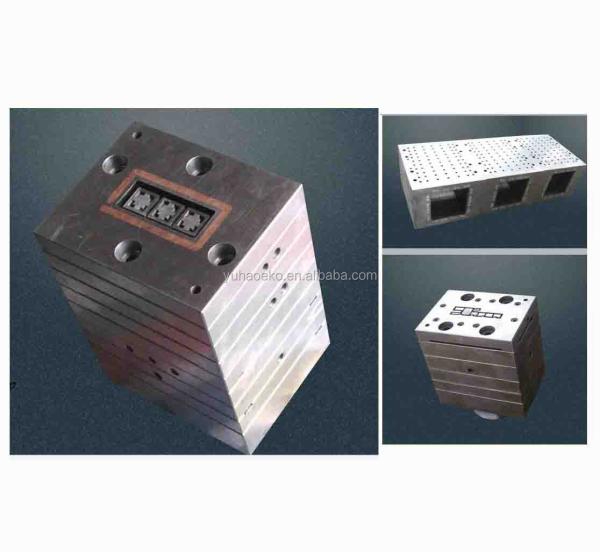 Quality Electroplating Polishing WPC PVC Pipe Extrusion Die Design Mould for Silver for sale