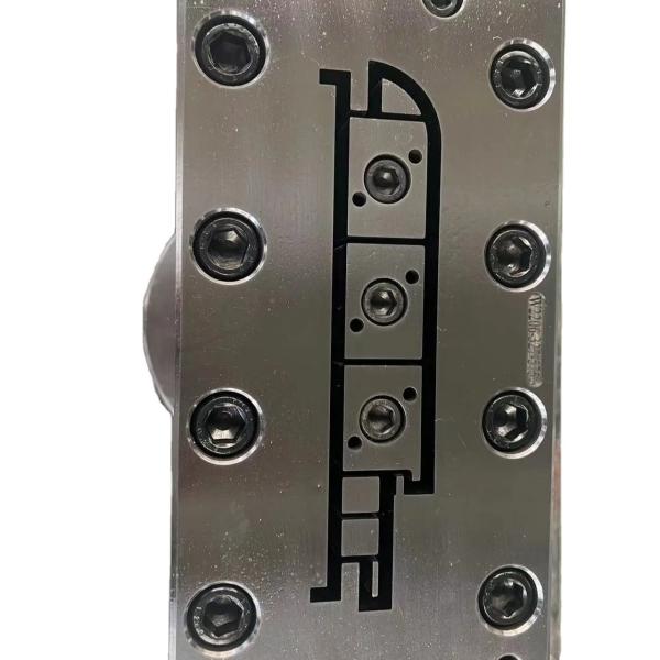 Quality Professional PVC Wood Plastic Composite Door Frame Profile Extrusion Moulding for sale