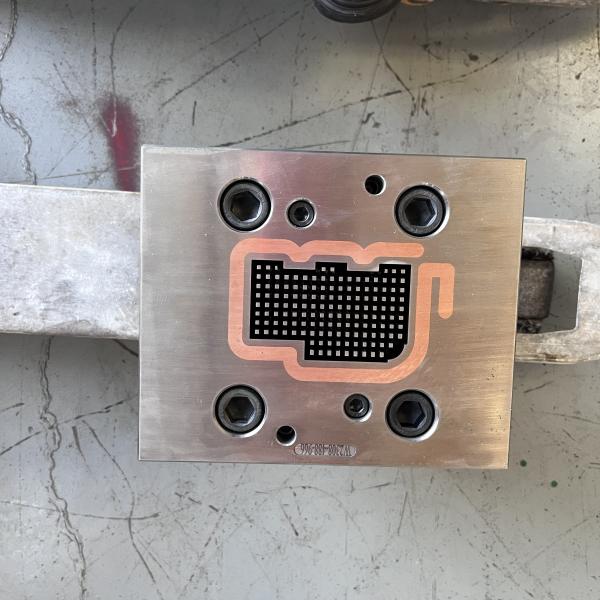 Quality Professional PVC Wood Plastic Composite Door Frame Profile Extrusion Moulding for sale