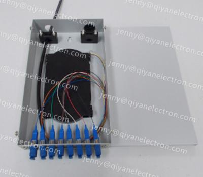 China 8 Port SC 8 cores MTP 16 cores LC Metal Wall Mount Termination Box for sale