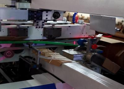 China Golfkarton 4 van de Printerslotter van de Kleurenbodem de Matrijzensnijder Gluer in Automatische lijn 1224 Te koop