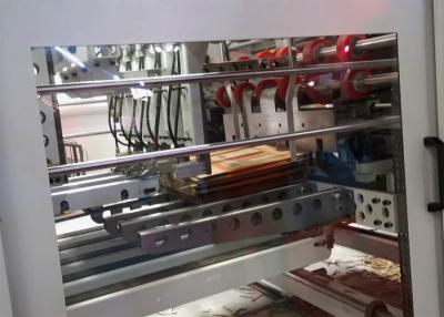 China Golfkarton 4 van de Printerslotter van de Kleurenbodem de Matrijzensnijder Gluer in Automatische lijn 1224 Te koop