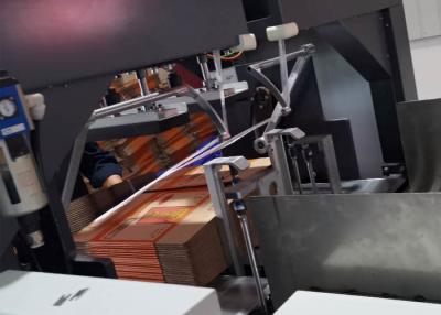 China Golfkarton 4 van de Printerslotter van de Kleurenbodem de Matrijzensnijder Gluer in Automatische lijn 1224 Te koop