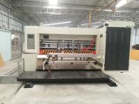 China 1632 Automatic 3 Color Flexo Printer Slotter Die Cutter Vibration Stacker for sale