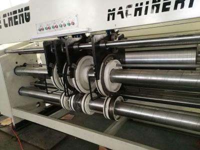 China Two Color Corrugated Flexo Printing Machine 1224 Lead Edge Feeding for sale