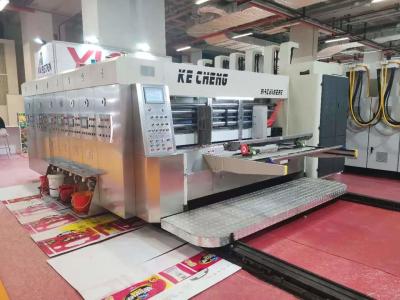 China Automatic 4 Color Printer Slotter Die Cutter For Corrugated Carton Box Making for sale