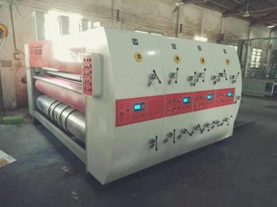 Cina Alimentazione ondulata del margine anteriore della stampatrice di Flexo del cartone dell'inchiostro dell'acqua in vendita