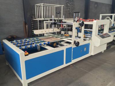 Cina Efficienza a macchina ondulata del lavoro di Gluer della cartella del cartone di controllo di computer alta in vendita