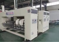 China 2 Color Flexo Printer Slotter Machine Chain Feeding Semi Automatic CE for sale
