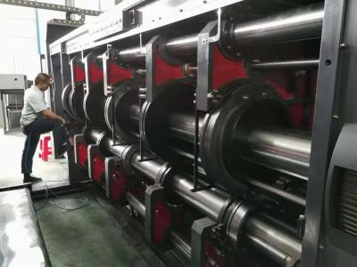 China A multi impressora Slotter de Flexo da cor/corrugou a máquina de impressão de Flexo da caixa à venda