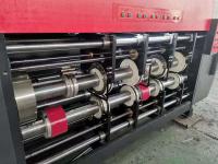 China 2 Color Flexo Folder Gluer Machine 600*1900 - 1600*2900mm Feed Range for sale