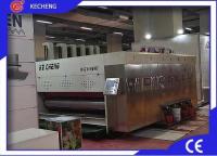 China Corrugated Carton Printing Machine Flexo Die Cutting for sale