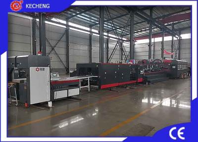 China De automatische van de Drukflexo van de 5 Kleurenbodem van de Printerslotter die cutter Omslag Gealigneerde Gluer Te koop