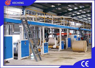 Cina Il riscaldamento di vapore 5ply 250m/min ha ondulato la linea di produzione del cartone in vendita