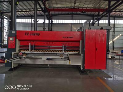 Cina 2 il colore 150pcs/Min Corrugated Flexo Printer Slotter muore taglierina in vendita