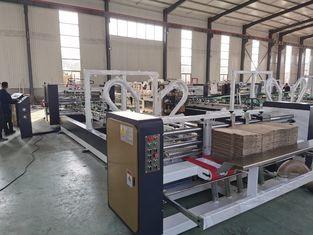 China CE Certified 5ply Plc Carton Folding And Gluing Machine for sale