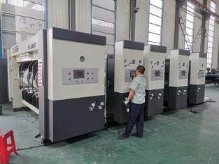 Cina Macchina tagliante di velocità a tre colori di 150pcs/Min Flexo Slotter Printer High in vendita